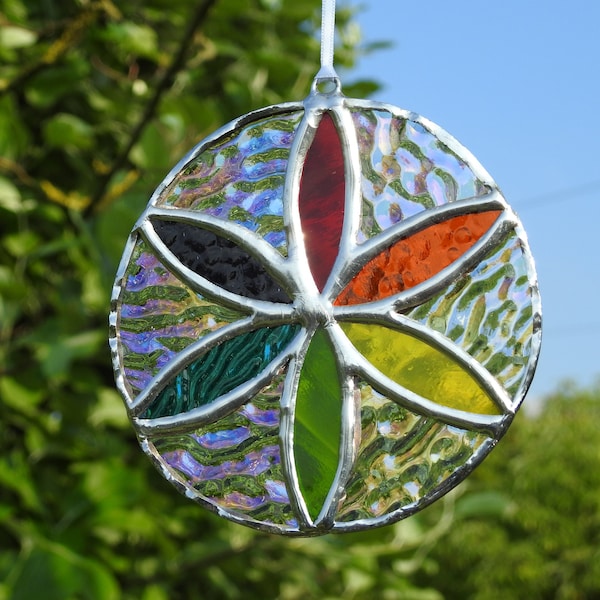 Sacred Geometry Stained Glass - Etsy