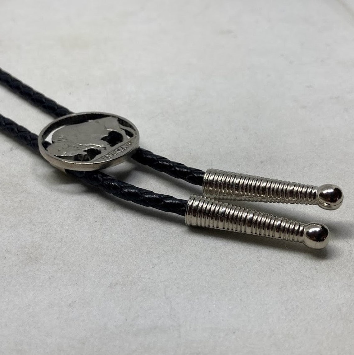 Buffalo Nickel Bolo Tie, Western, Handmade, Cowboy - Etsy