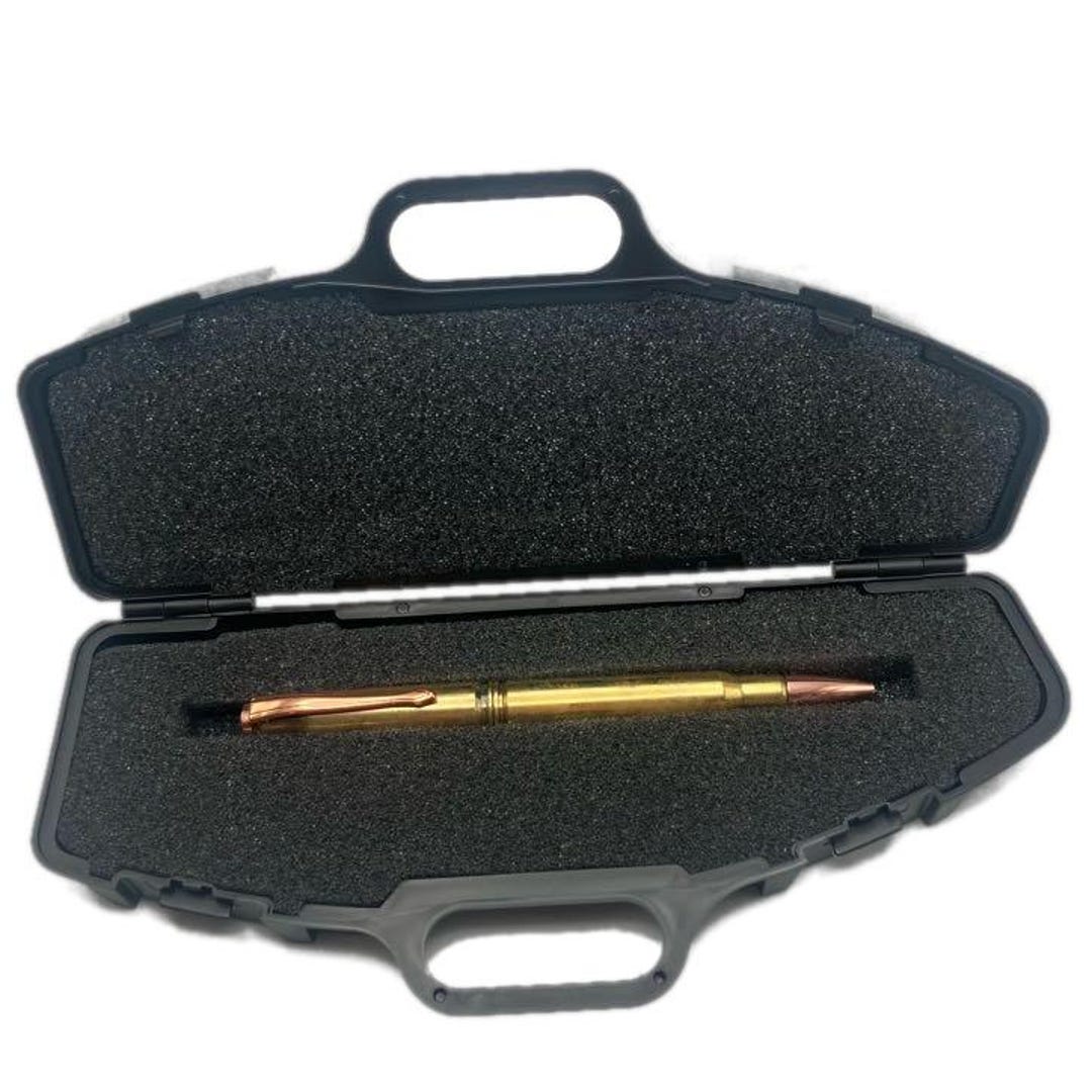 Bullet Casing Twist Pen With Rifle Case Box - Engravable ...
