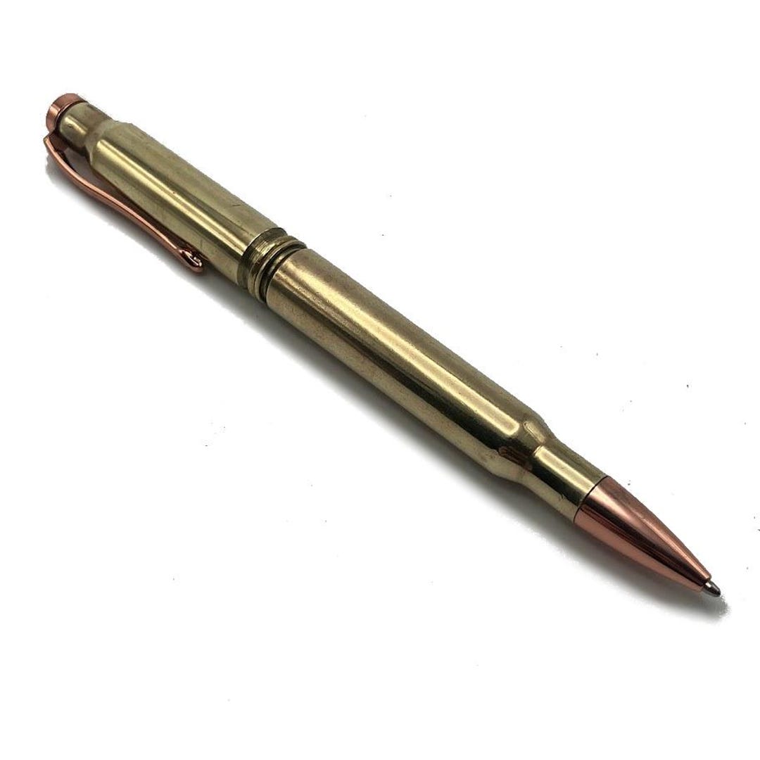 Bullet Casing Twist Pen Engravable - Military, Army, Police, Groomsman ...