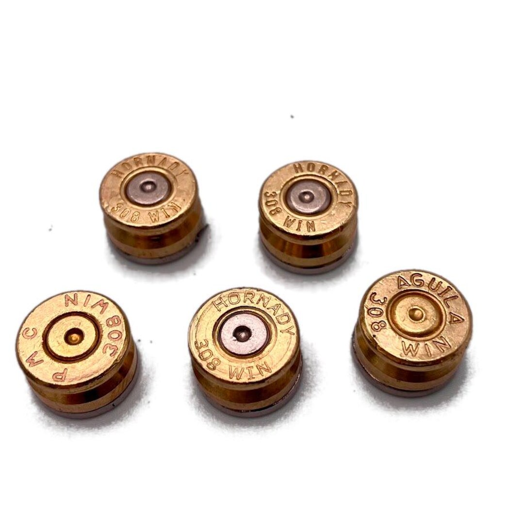 Bullet Casing Magnets Set of 5 - Military, Army, Police, Unique ...