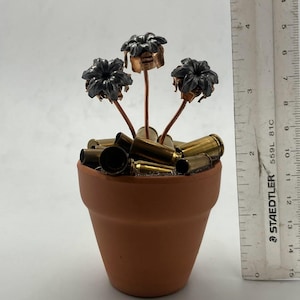Bullet Flower Pot, Freedom Flowers, Forever Bouquet, Valentine's Day ...