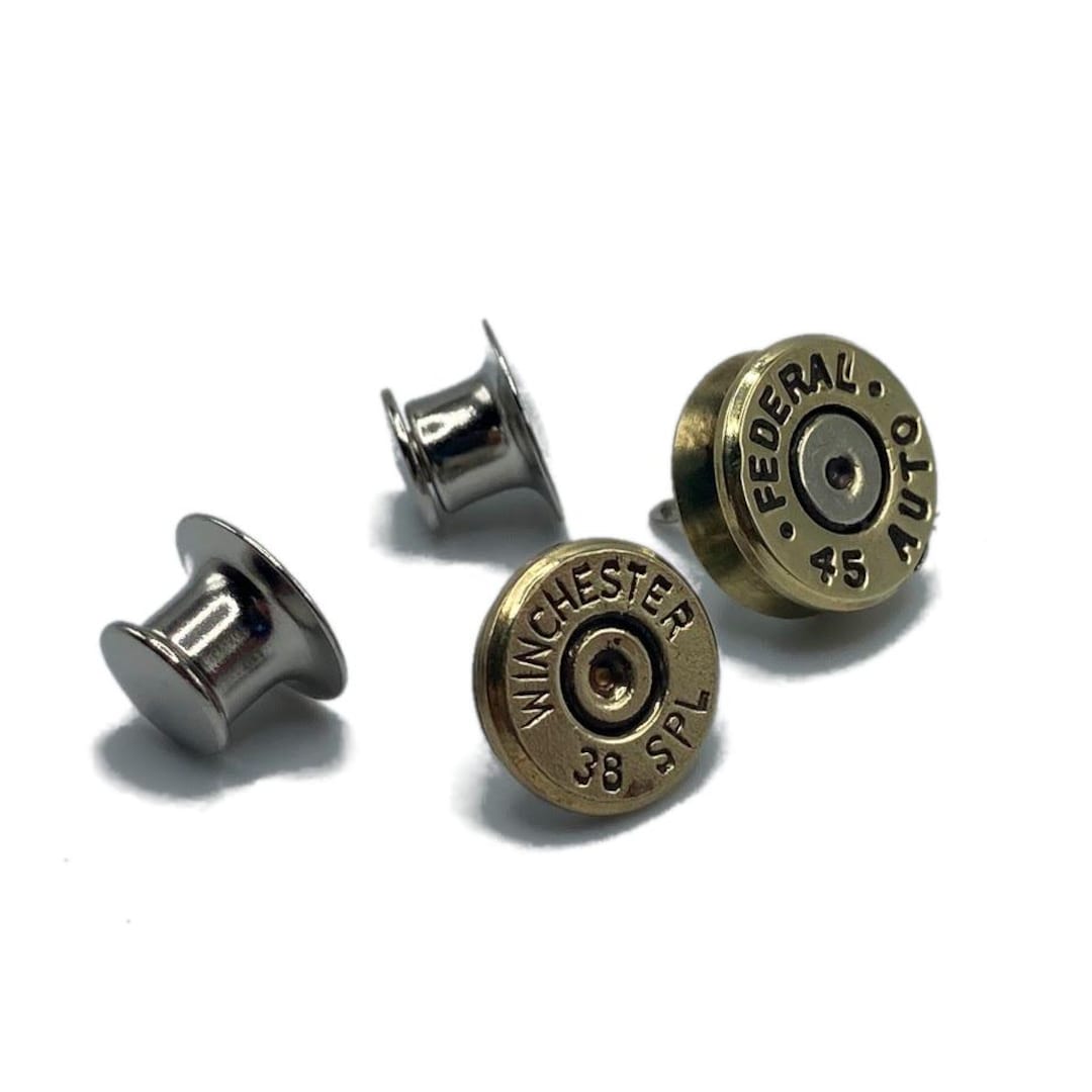 Bullet Casing Hat / Lapel Pin - Military, Army, Police, Shooting ...