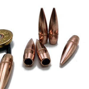 Bullet Bolo Tie Tips 308 Crafting Supply DIY Wedding Unique Gift 7mm ...