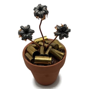 Bullet Flower Pot, Freedom Flowers, Forever Bouquet, Valentine's Day ...