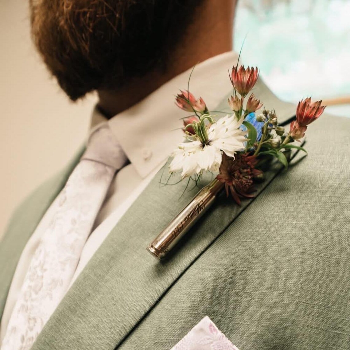 Casing Bullet Boutonniere, Vase, Country Western Wedding, Groomsmen - Etsy