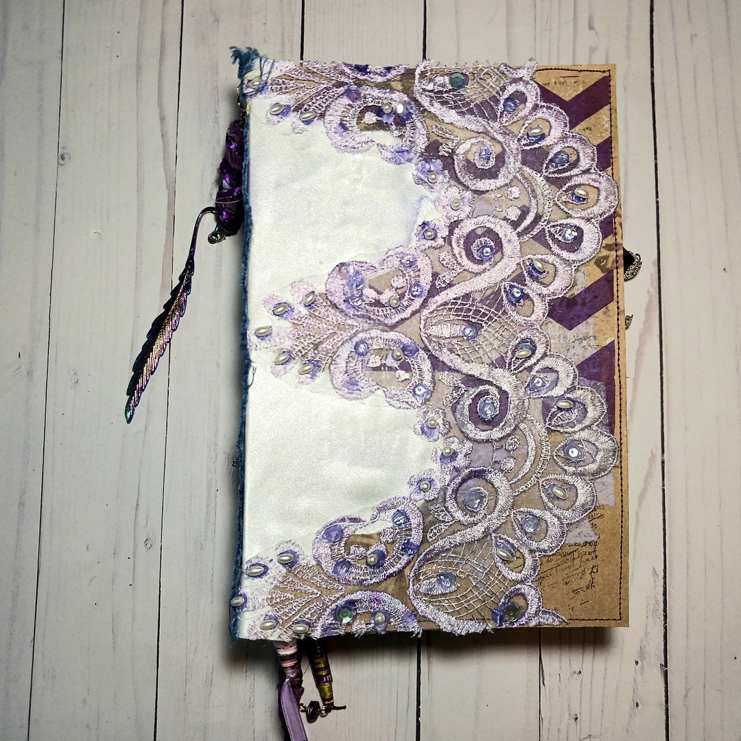 Witchy Junk Journal for Women, Chunky Journal, Best Friend Birthday ...