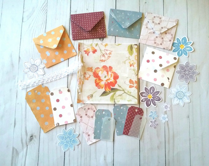 12x12 Wedding Paper Pad, Scrapmir Tenderness Collection, Floral ...