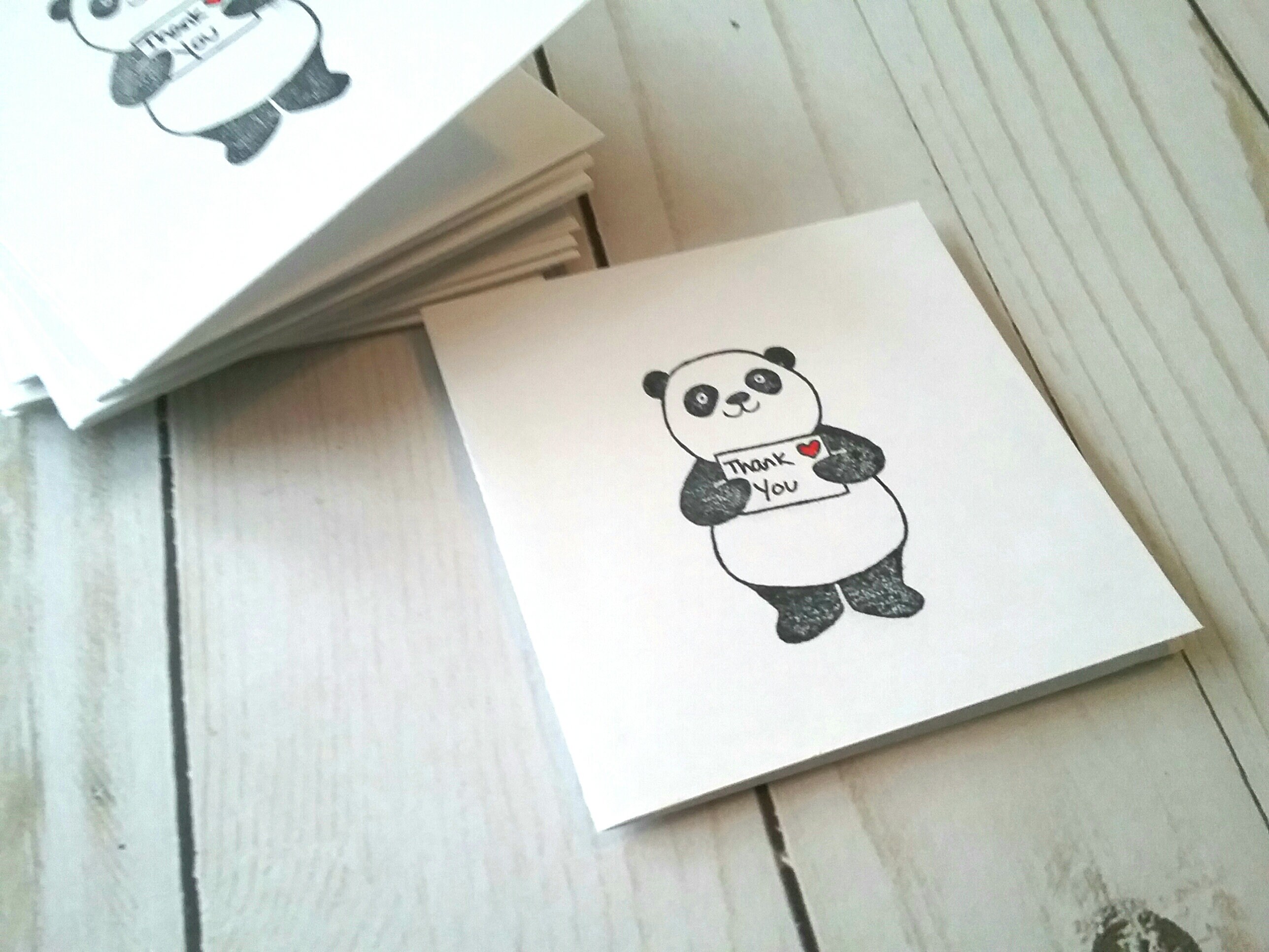 Mini Thank You Cards Thank You Set Seller Thank You Small - Etsy