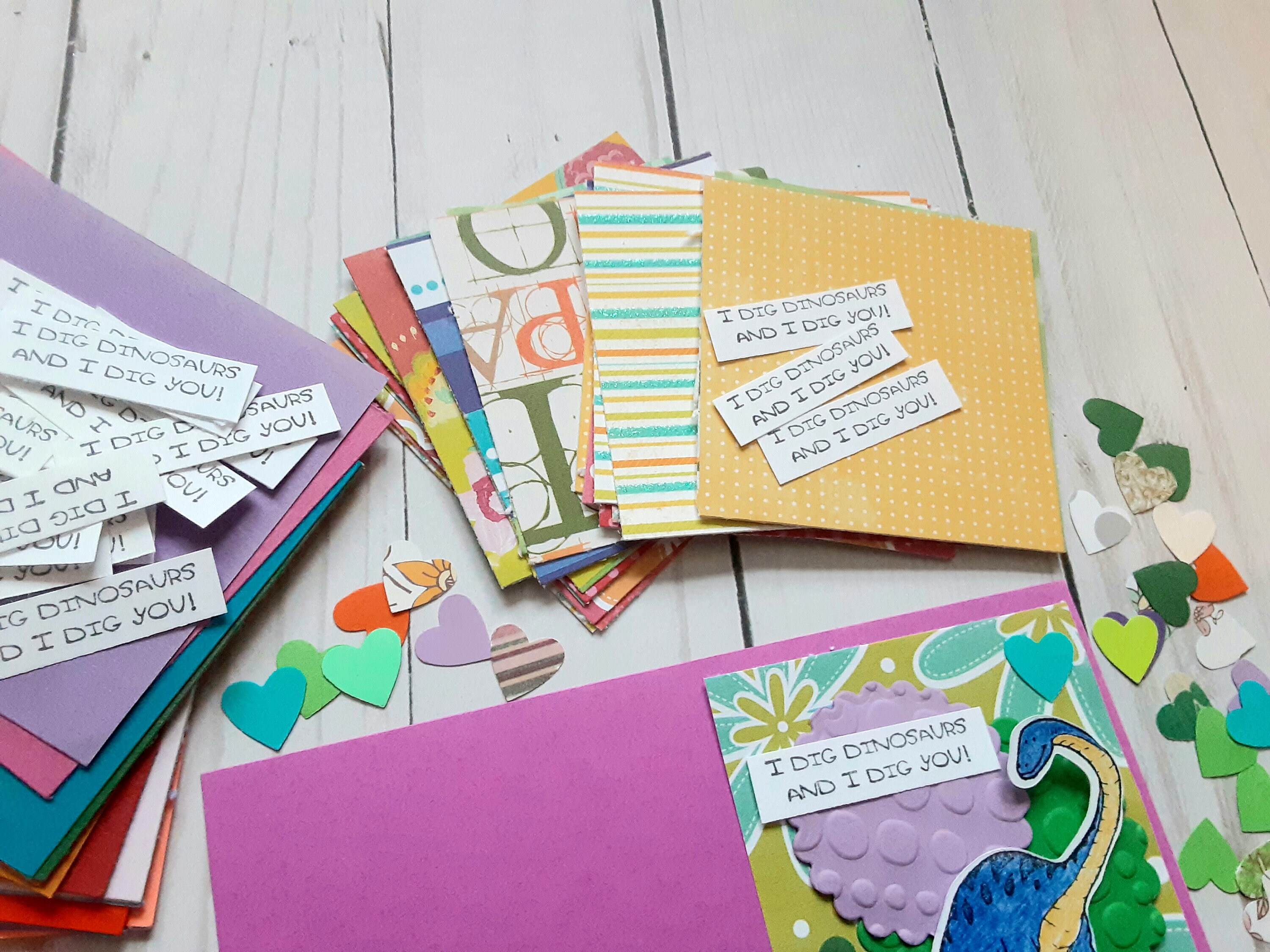 DIY Valentine Crafts for Kids, Dinosaur Valentine Cards, Classroom ...