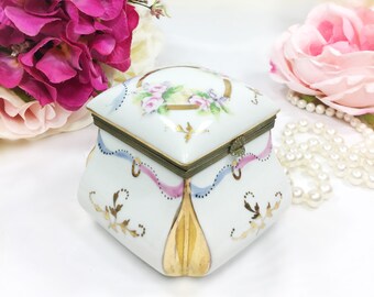 Gold trinket box | Etsy