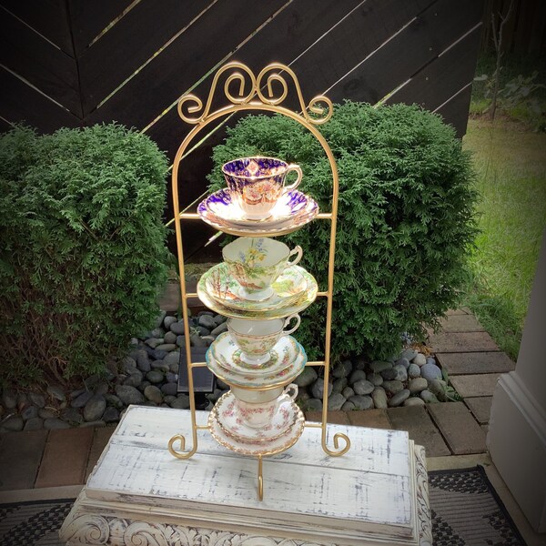 Tea Cup Display - Etsy