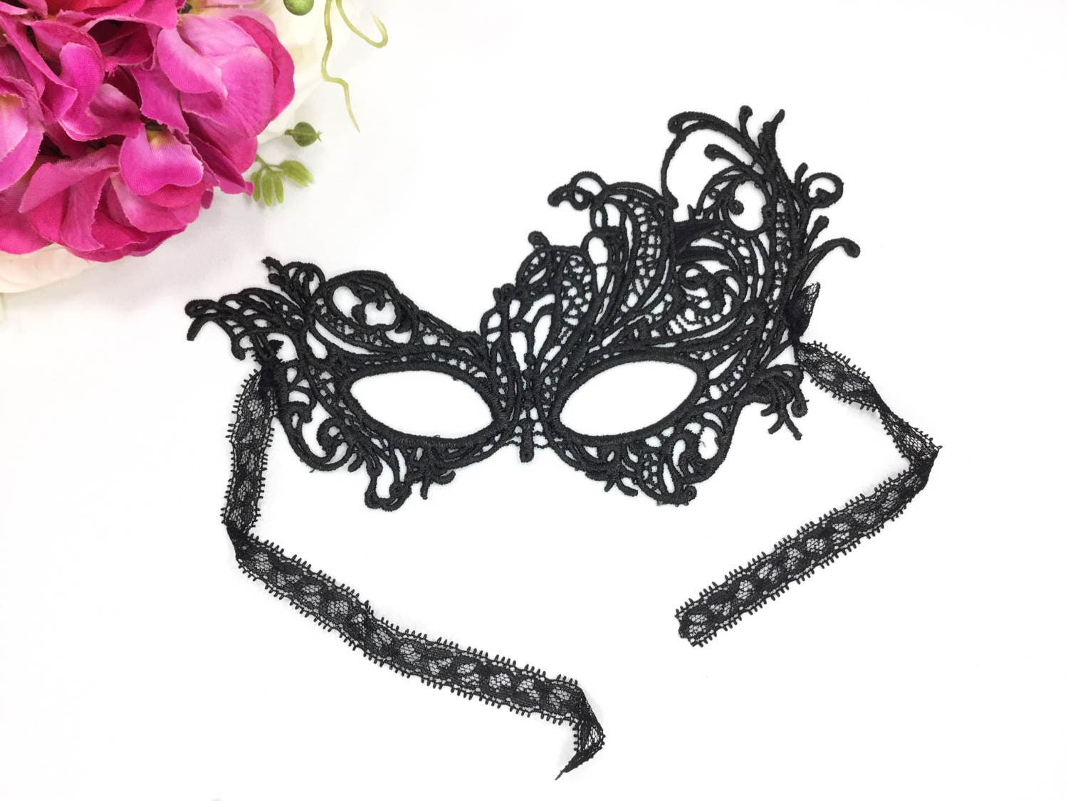 Exquisite Black Lace Masquerade Mask, Mardi Gras Mask, Party Mask ...