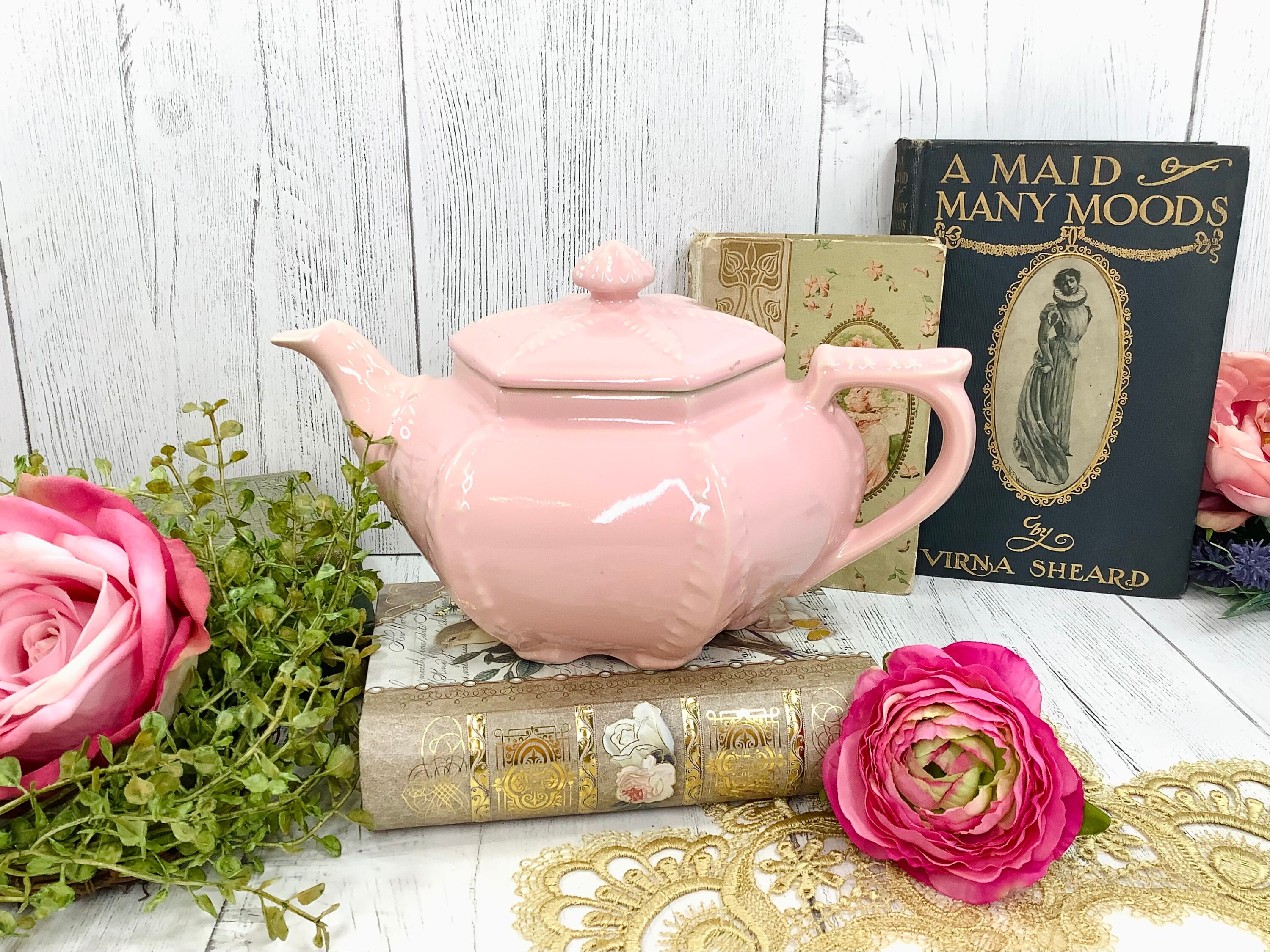 Antique Pink Tea Sets