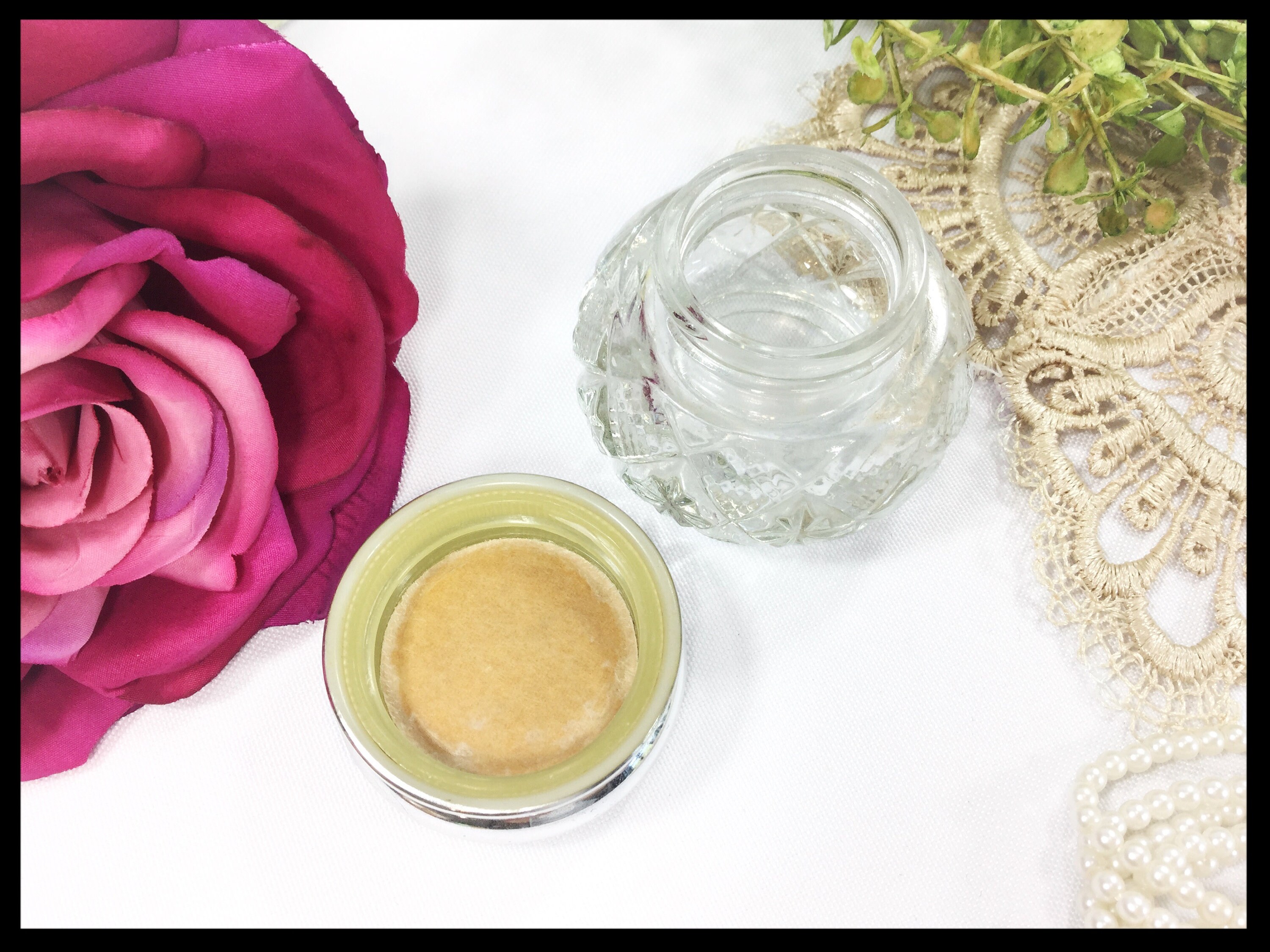 Vintage Avon Ornate Silver Lid Vanity Glass Jar - Lotion Jar, Trinket ...