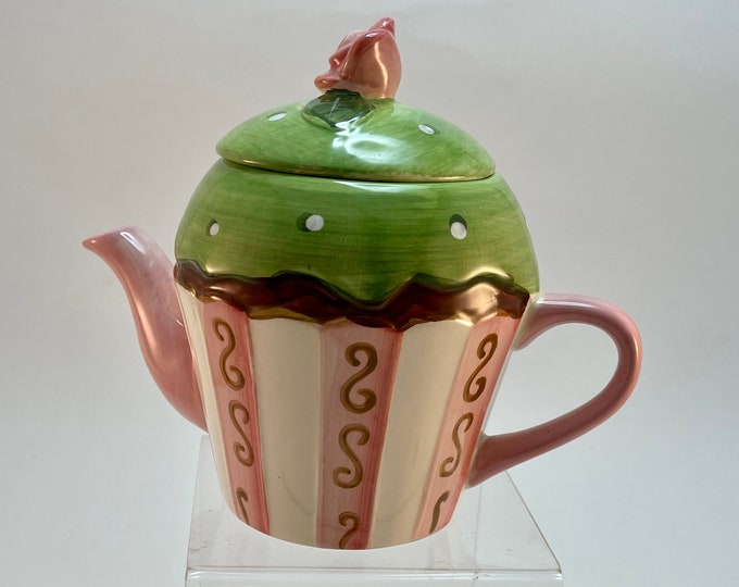 Cupcake Teapot by Home Essentials and Beyond. Yummy Collection - Etsy