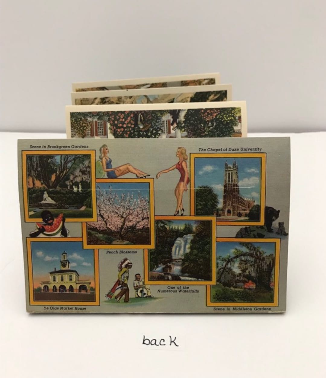 Vintage Unused Postcard Folding Booklet. Copy Right 1942. Souvenir of ...