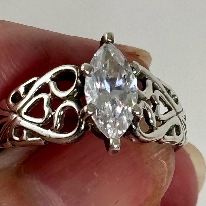 Sterling Silver Ring Qvc - Etsy