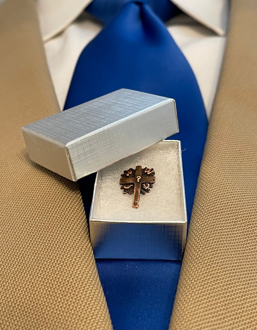 Copper WWJD Cross Tack Pin. What Would Jesus Do? Lapel Pin. Collectible ...