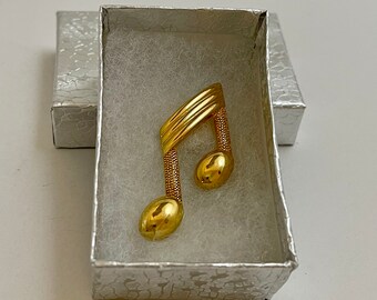 Musical Note Pin | Etsy