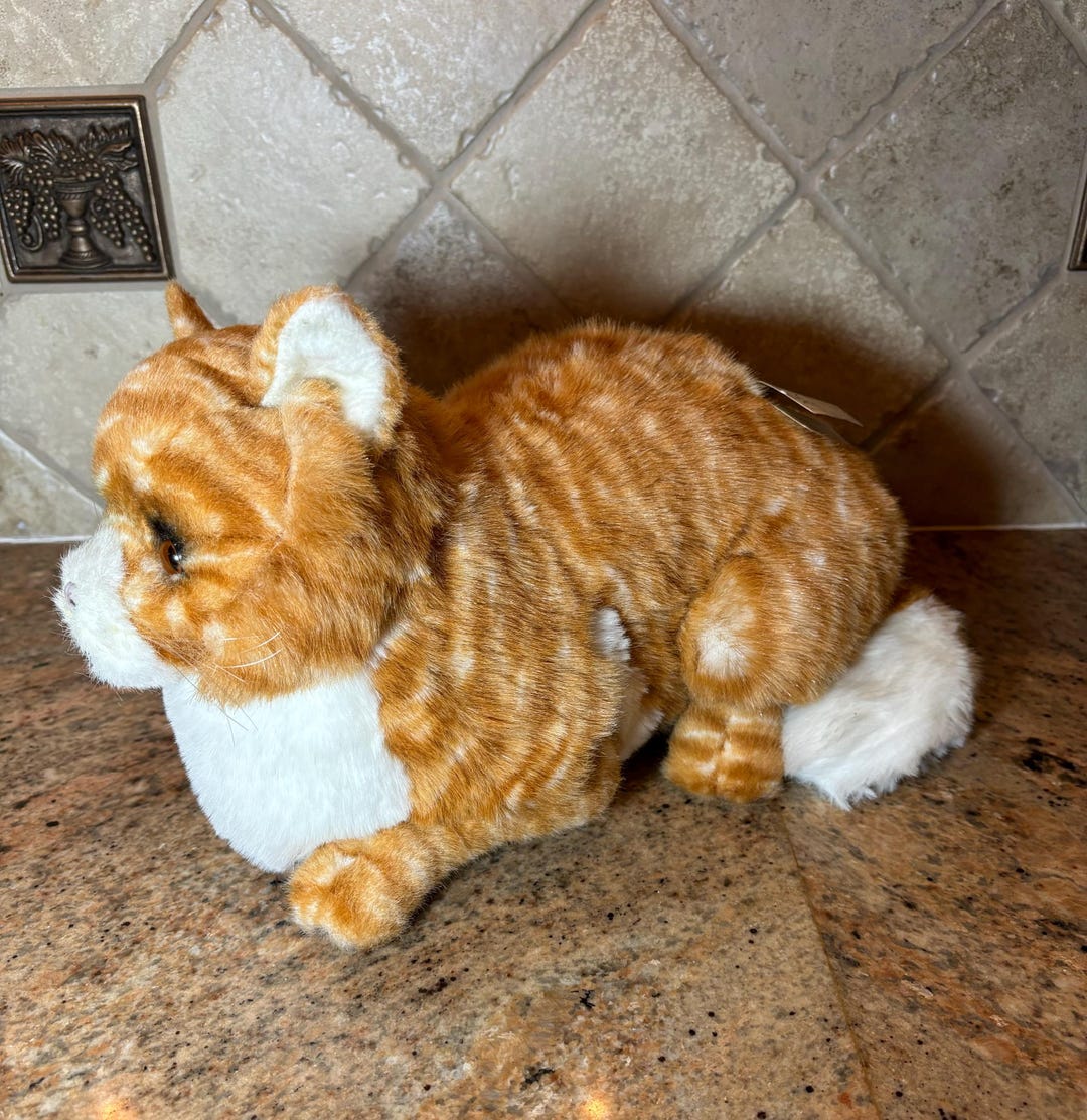 Plush Cat. Orange Tabby by RUSS Berrie & Co. the Yomiko Collection ...