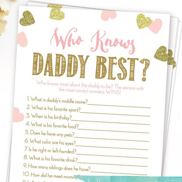 Who Knows Daddy - Etsy