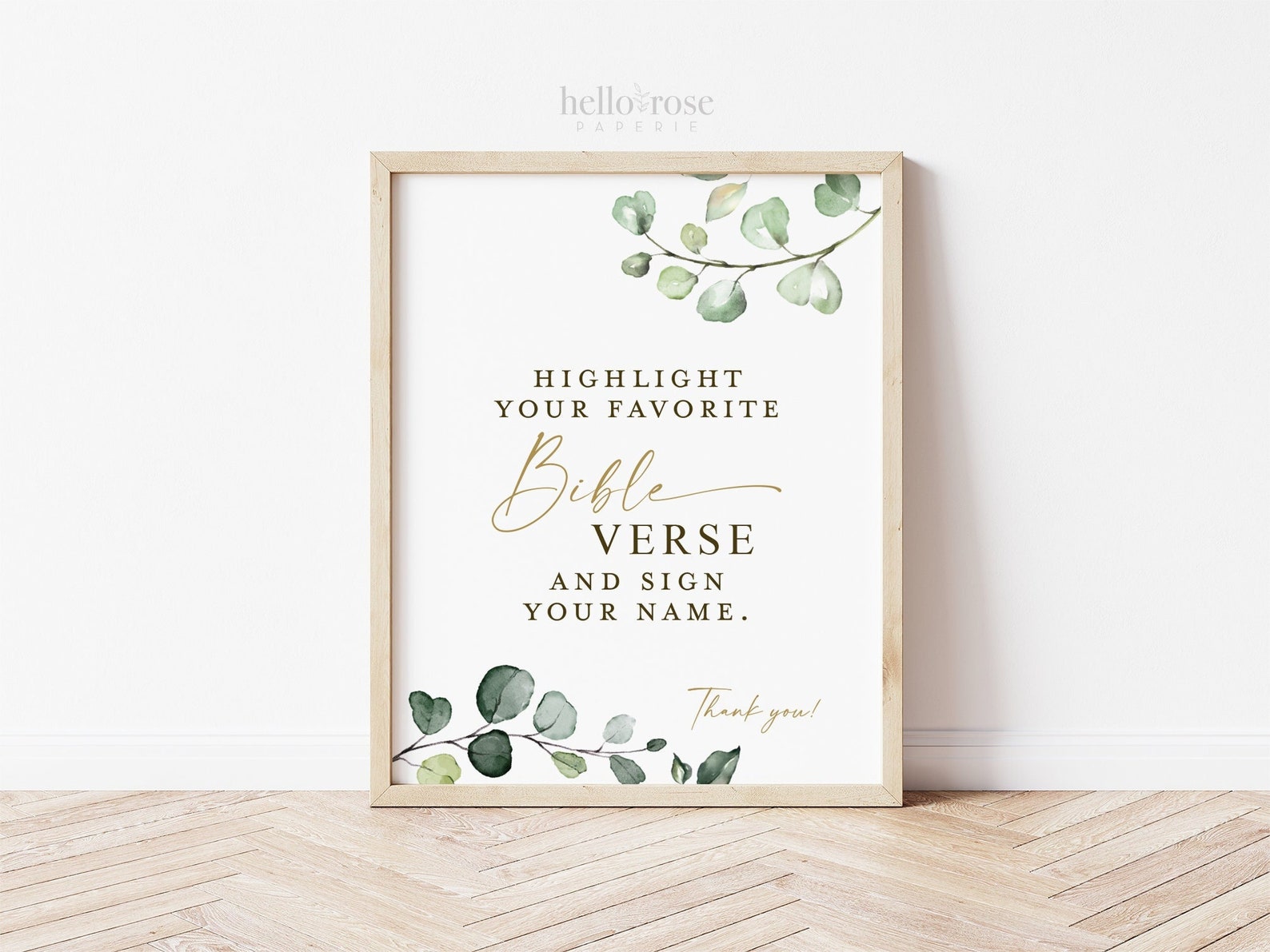 Highlight Your Favorite Bible Verse and Sign Printable . - Etsy