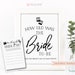 How Old Was the Bride to Be Game Sign + Cards . Bridal Shower ...