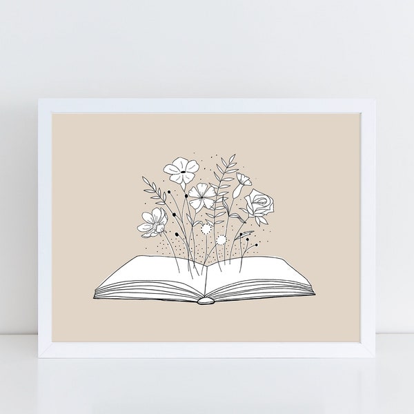 Library Art - Etsy