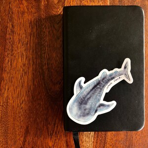Whale Shark Sticker / Ocean Sticker / Animal Sticker / Sea Creature ...