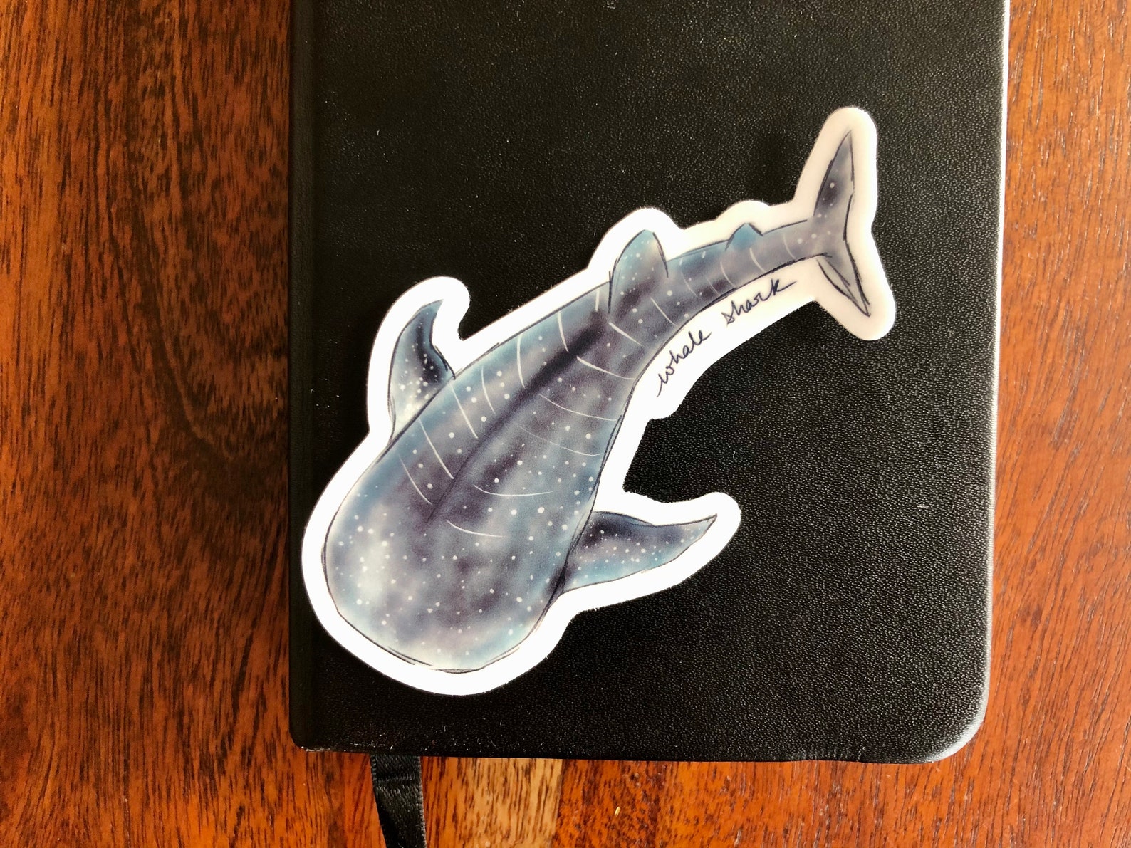 Whale Shark Sticker / Ocean Sticker / Animal Sticker / Sea - Etsy