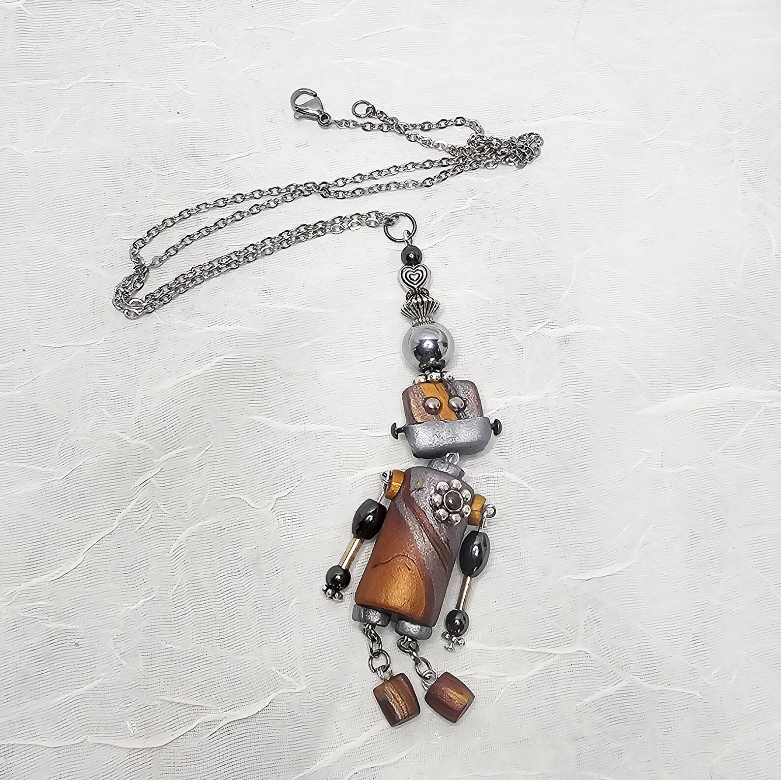 Robot Necklace (aka Bot Bling) - Etsy