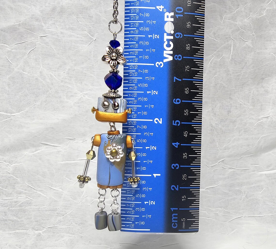 Robot Necklace (aka Bot Bling) - Etsy