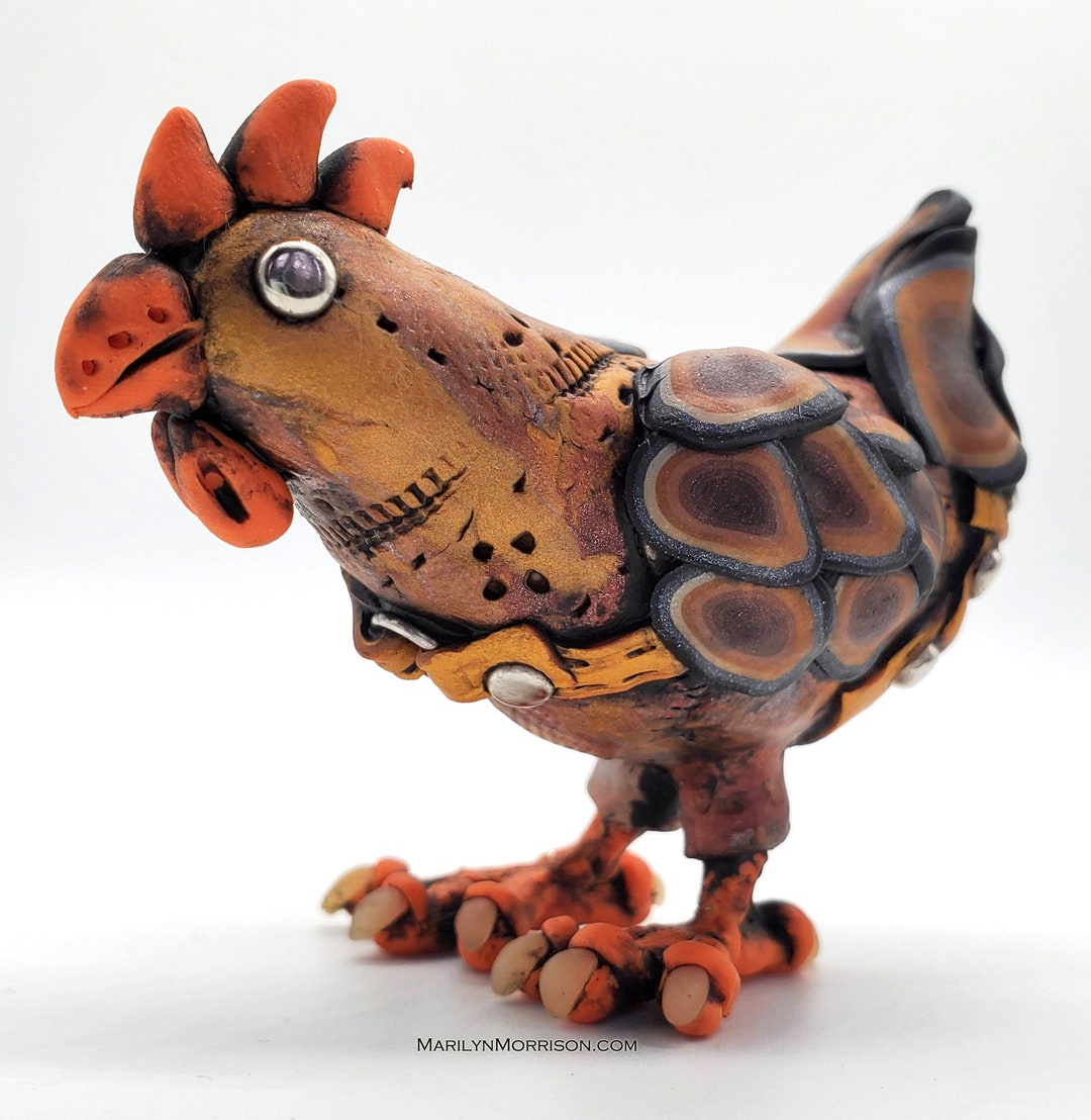 Steampunk Chicken - Etsy