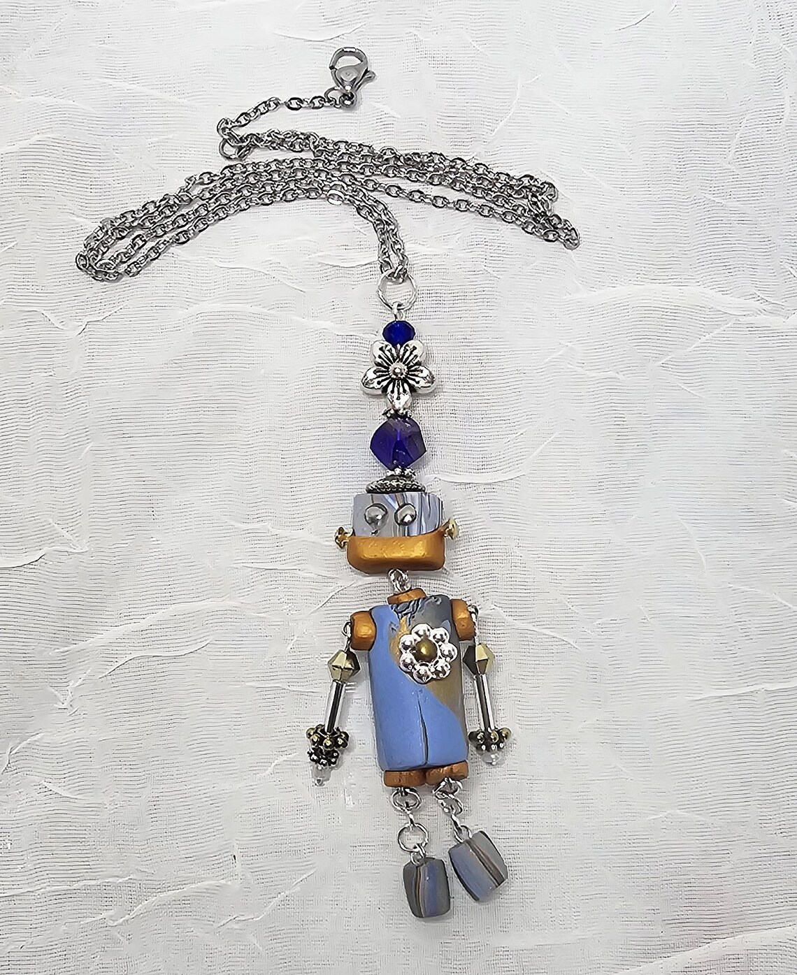 Robot Necklace (aka Bot Bling) - Etsy