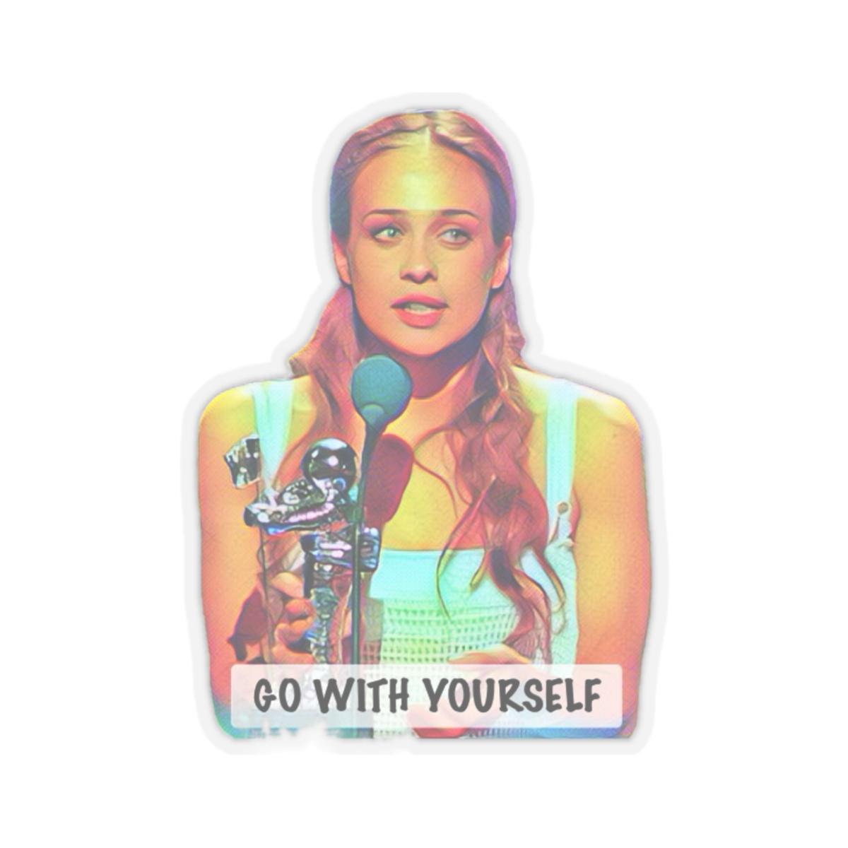 Fiona Apple Sticker - Go With Yourself - Etsy