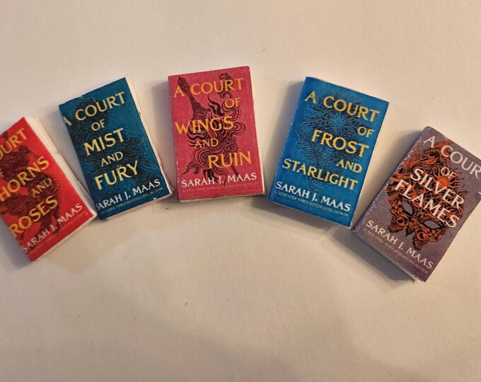 ACOTAR SJM Mini Book Set - Etsy