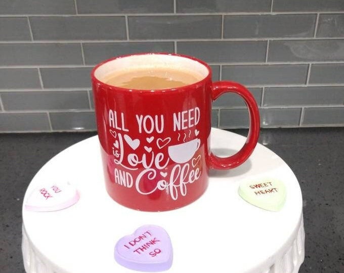 Fake Coffee, Faux Coffee, Fake Coffee With Cream, Valentine's Decor ...