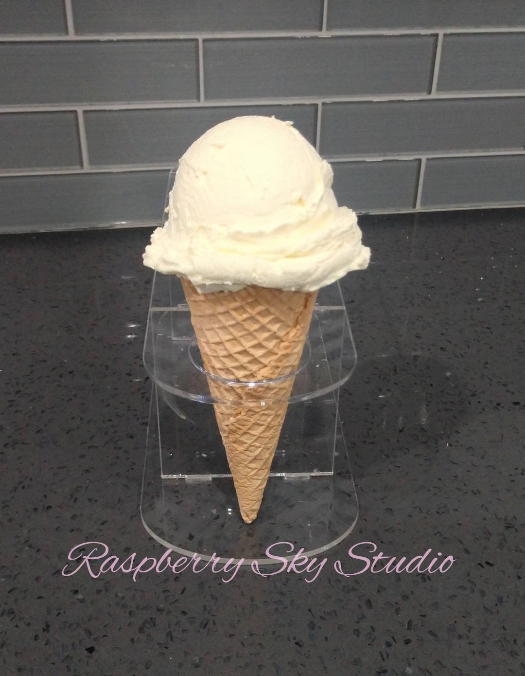 Fake Vanilla Ice Cream Cone, Fake Ice Cream, Fake Food, Prop Food ...
