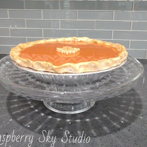 Fake 9" Pumpkin Pie, Faux Pumpkin Pie, Fake Pie, Fake Food, Prop Food ...