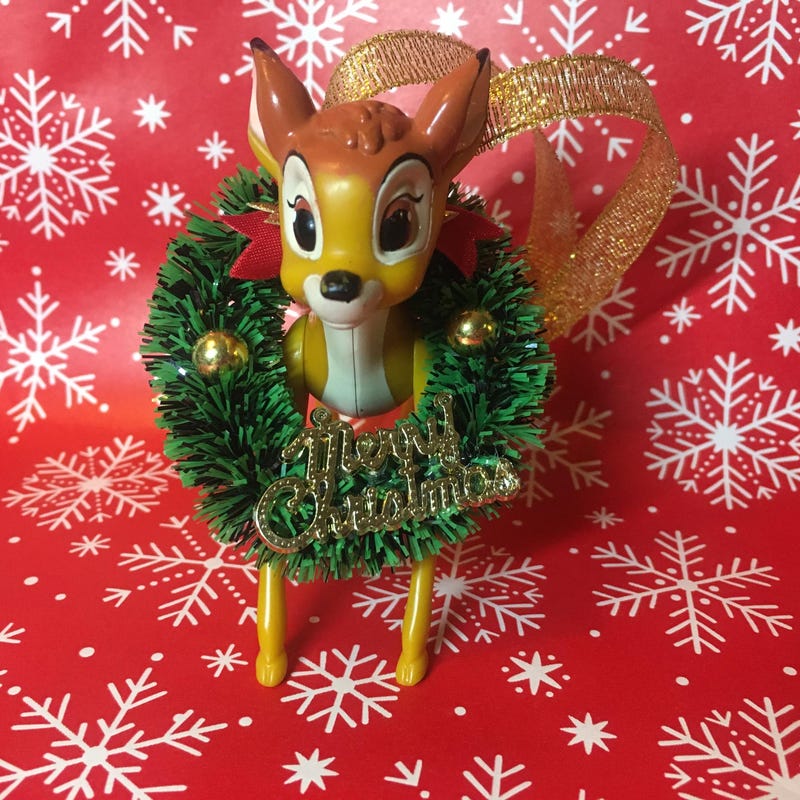 Bambi Christmas Decor - Etsy