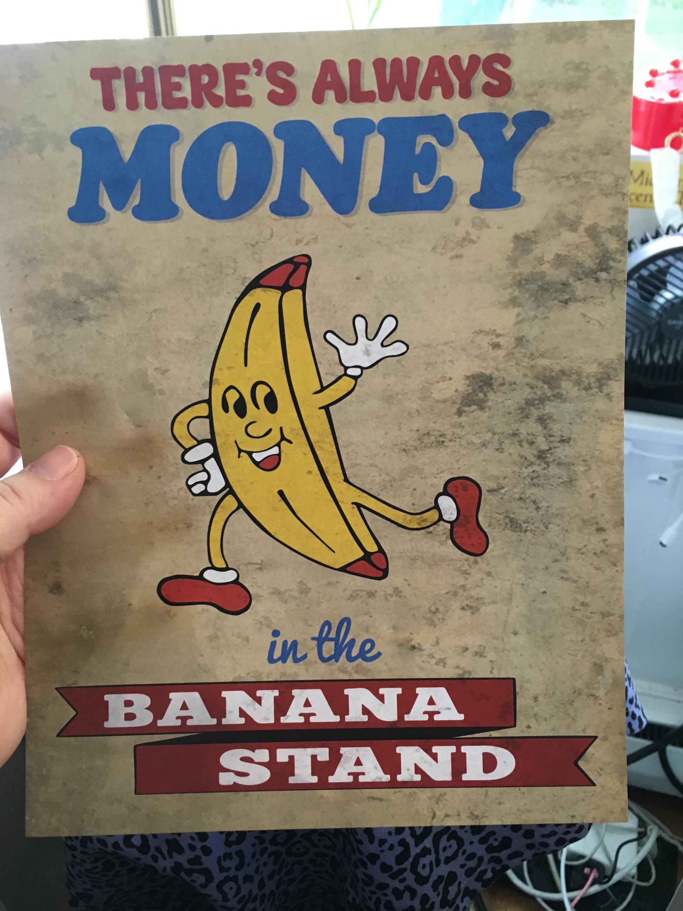 8x10 Arrested Development Bluth's Frozen Banana's Poster Print "there's ...