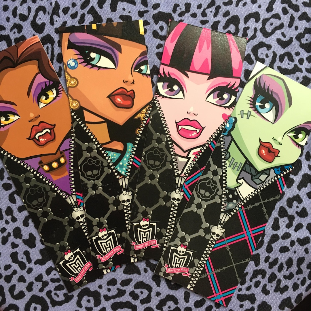 2011 Designware G1 Monster High Bookmarks - Etsy