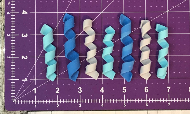 Ribbons Streamers Fondant Cake Decoration Toppers Ribbon - Etsy