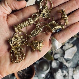 Amulet Buddhist Buddha's Raft Parable Figure Statue Talismans Gold ...