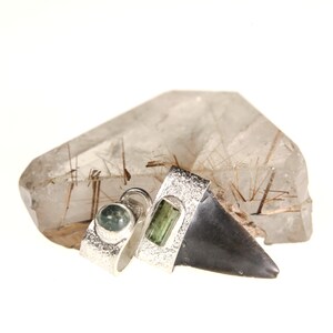 Megalodon Marvel: Ancient Megalodon Tooth Adorned With Raw - Etsy