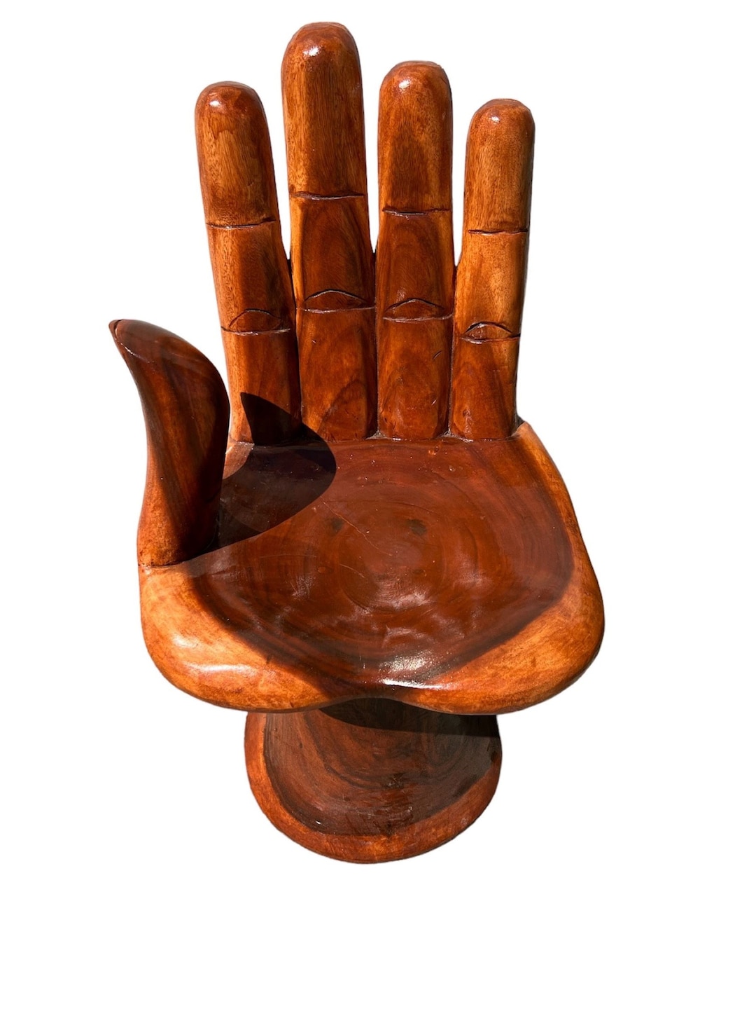 Carved Wooden Hand Chair. - Etsy