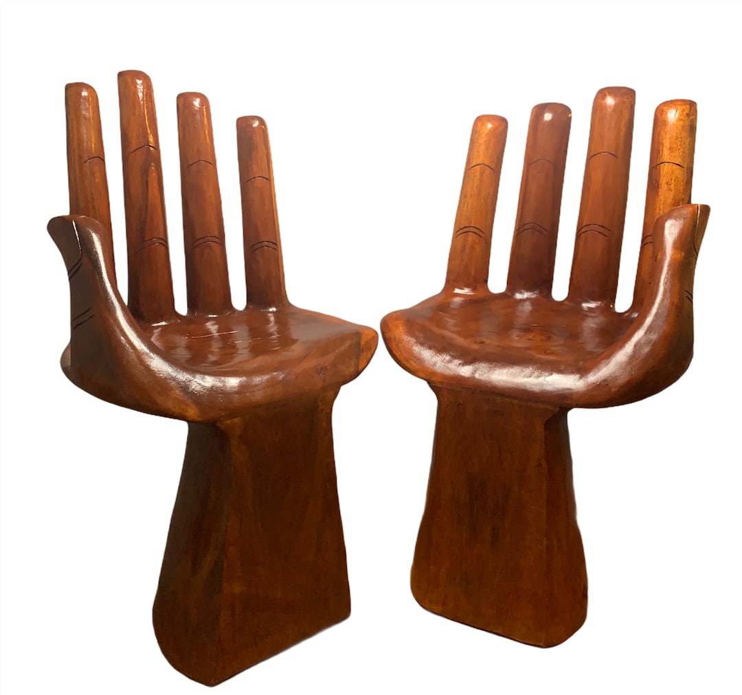 Wooden Hand Chair - Etsy
