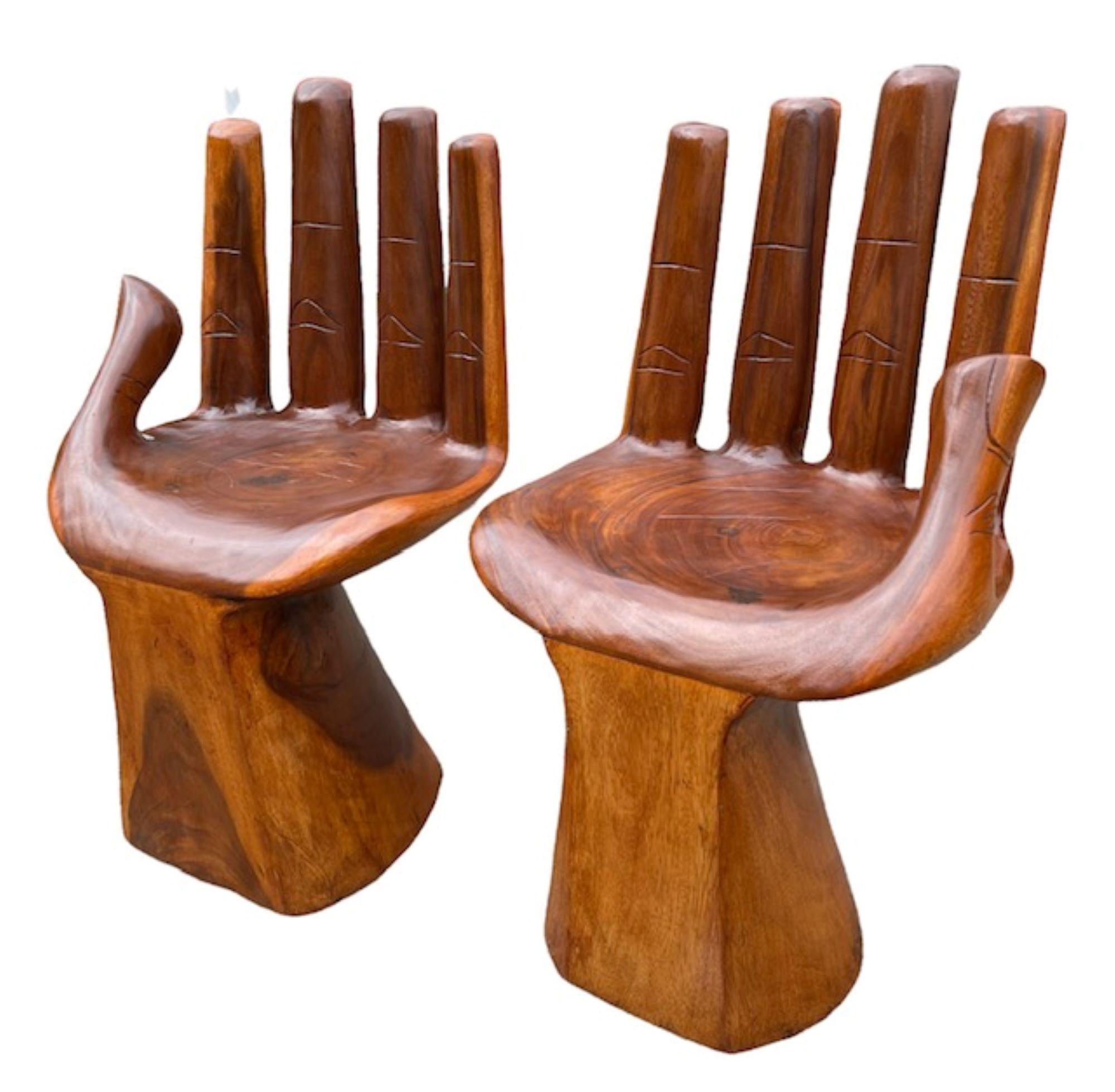 Finger shaped chair store