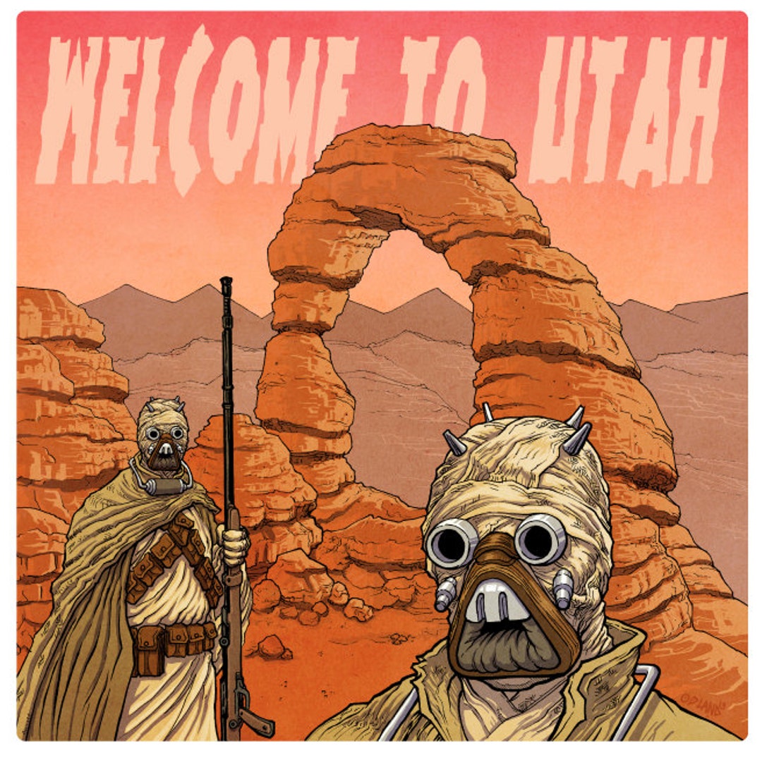 Star Wars: Welcome to Utah - Etsy